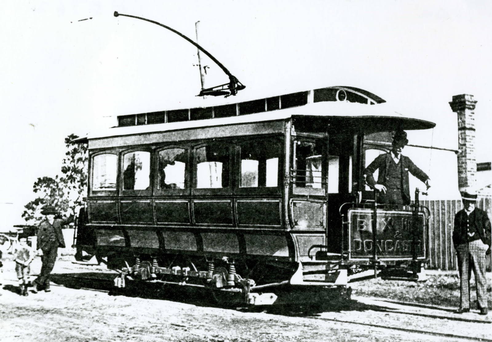 Doncaster Templestowe Historical Society: Box Hill - Doncaster Electric ...