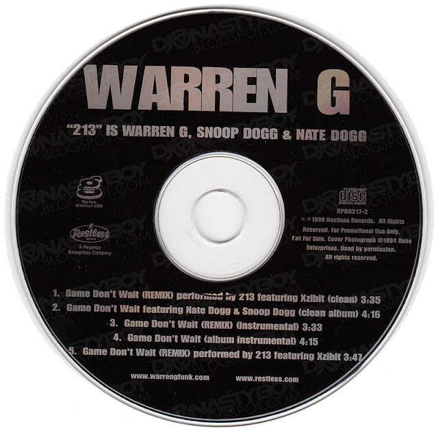 Promo, Import, Retail CD Singles & Albums: Warren G - Game Don't Wait ...