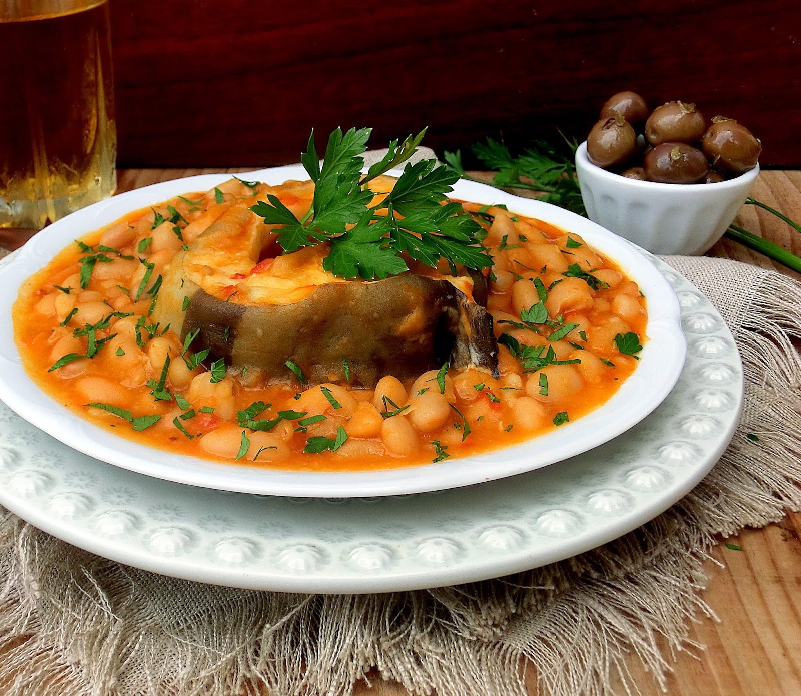 Nárwen's Cuisine - Sabores do Mundo : Safio Estufado com Feijão Branco