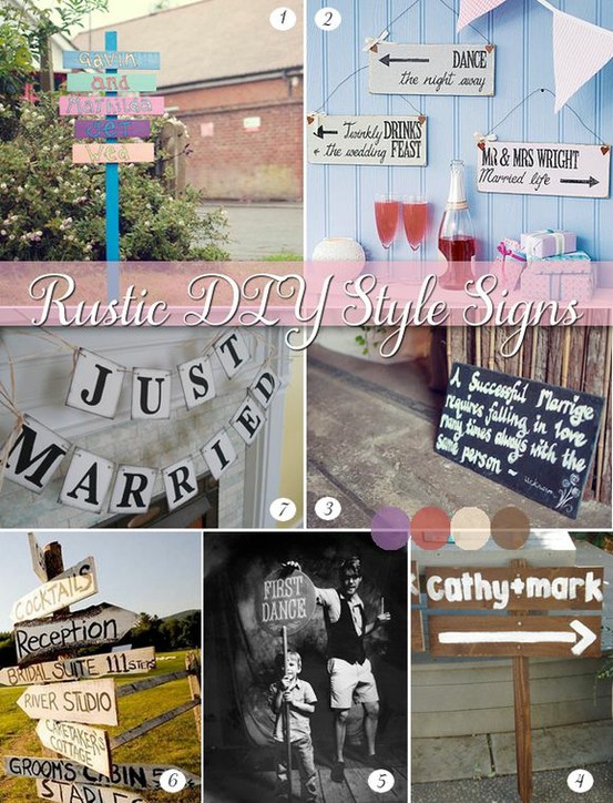 rustic sign: ALL NEW RUSTIC WEDDING SIGN DIY