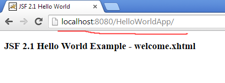 My Java path: JSF 2.1 + gralde + Tomcat: "Hello world" application