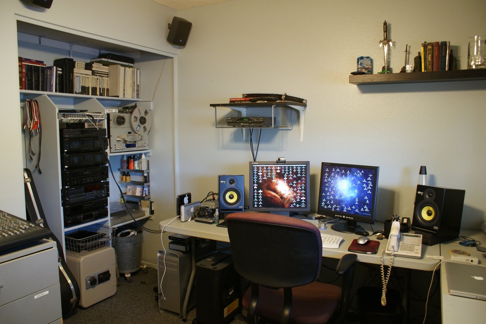 Reminisce...: recording studio~office