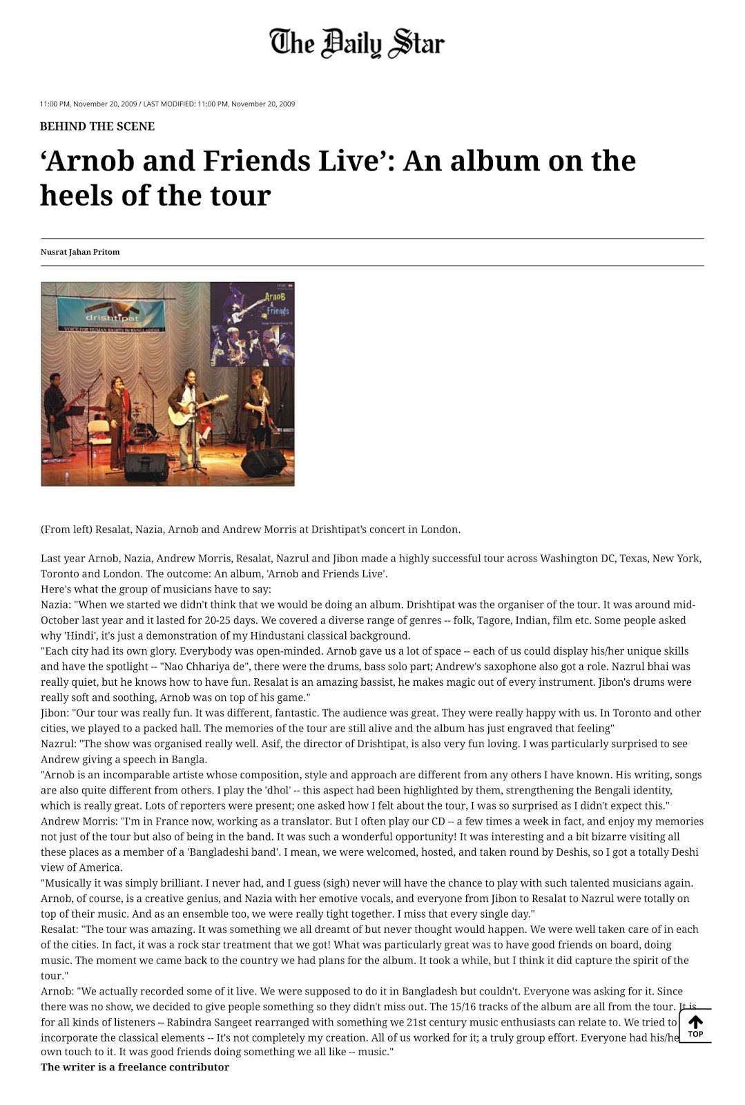 Arnob & Friends Live by Arnob