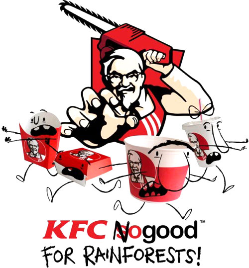 K.K.4ever: KFC’s tainted legacy of rainforest destruction, animal cruelty