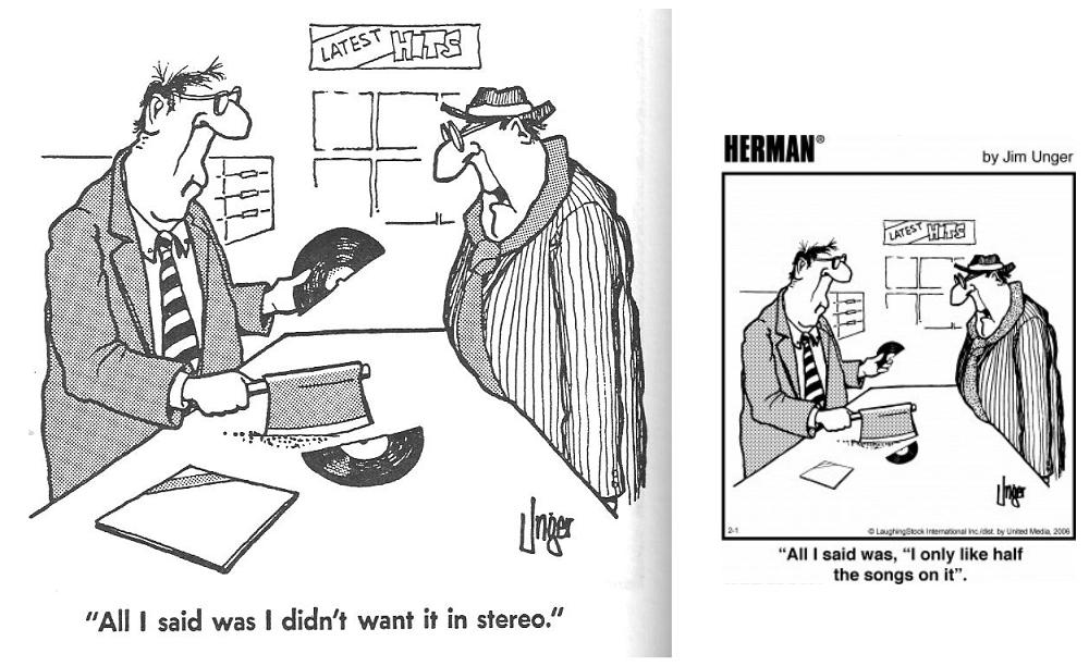 Sunday Comics Debt: Herman Comparison