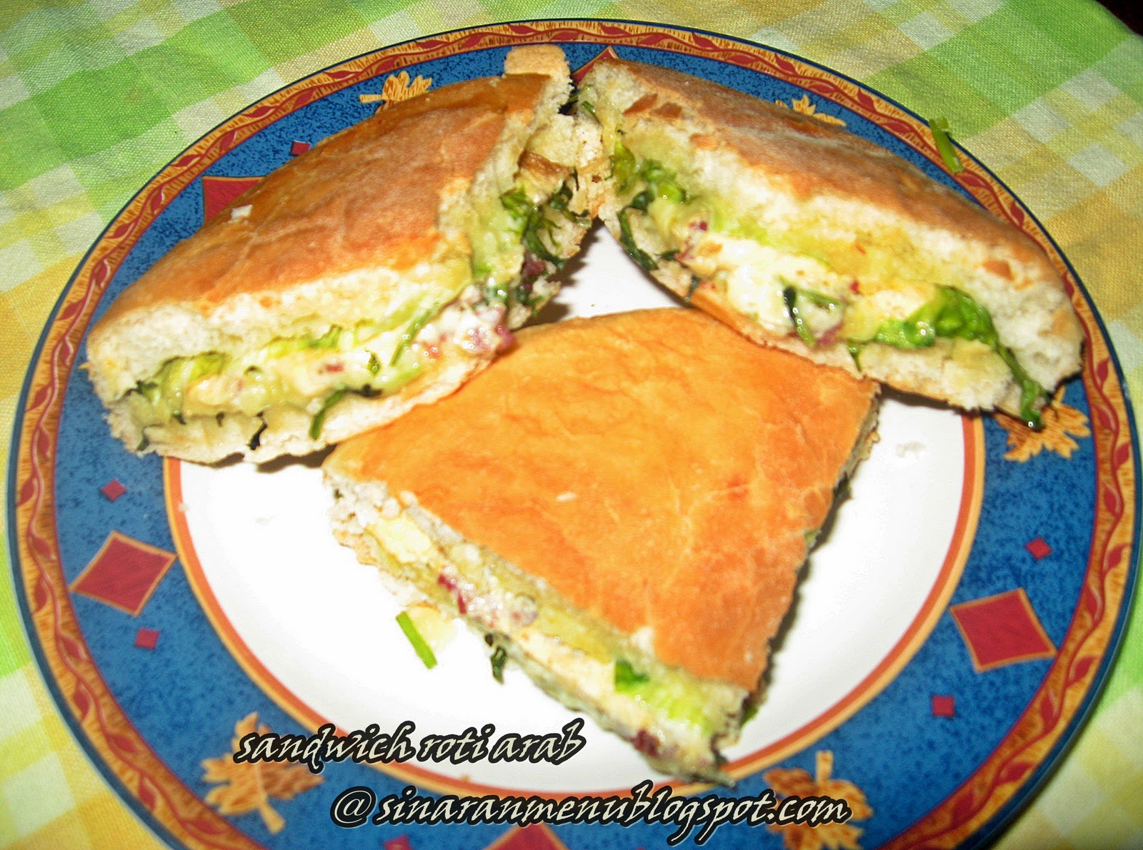 Sandwich Roti Arab