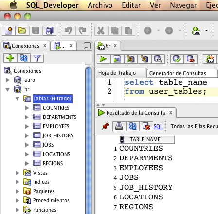 JP Blog: Consultar qué tablas pertenecen a un usuario en Oracle