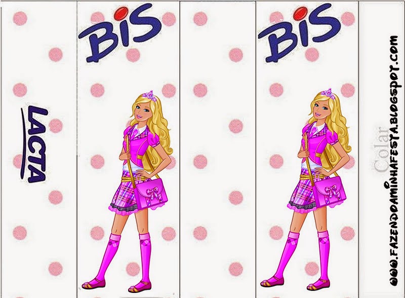 Barbie Princess School: Free Printable Candy Bar Labels. - Oh My Fiesta ...