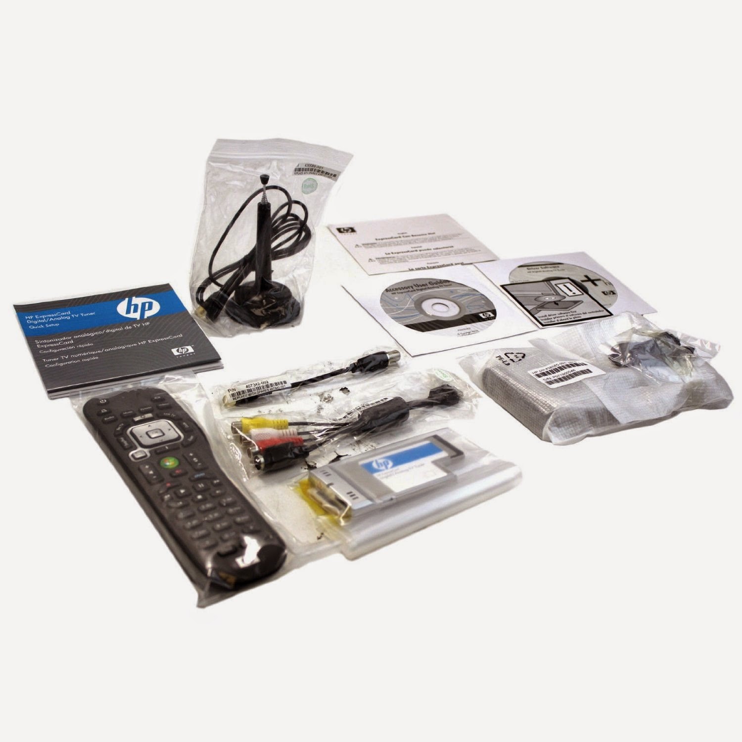 TV Tuner Kit: HP Express Card Digital Analog TV Tuner Kit
