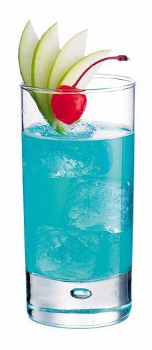 MACEDONIAN KITCHEN: Blue Bay cocktail