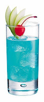 MACEDONIAN KITCHEN: Blue Bay cocktail
