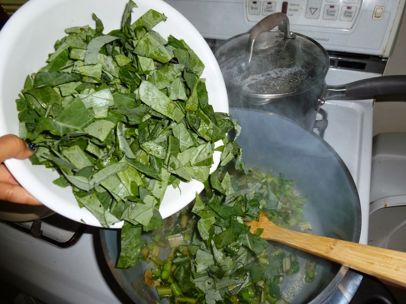 Anita's Health Blog: Collard Greens & Swiss Chard