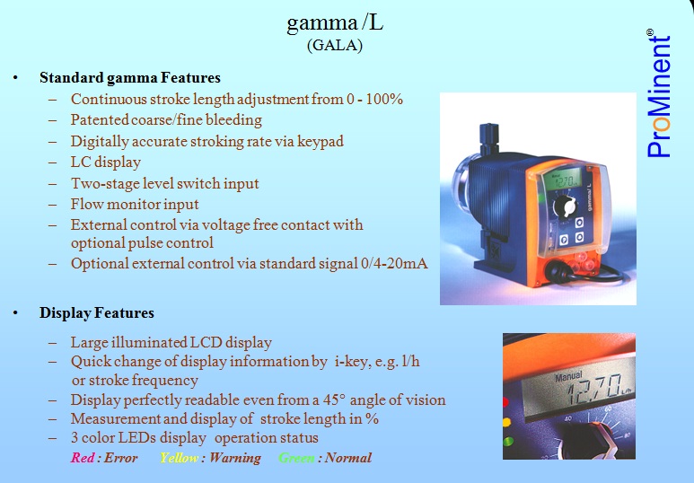 DOSING PUMP PROMINENT TYPE SOLENOID | prominentindonesia