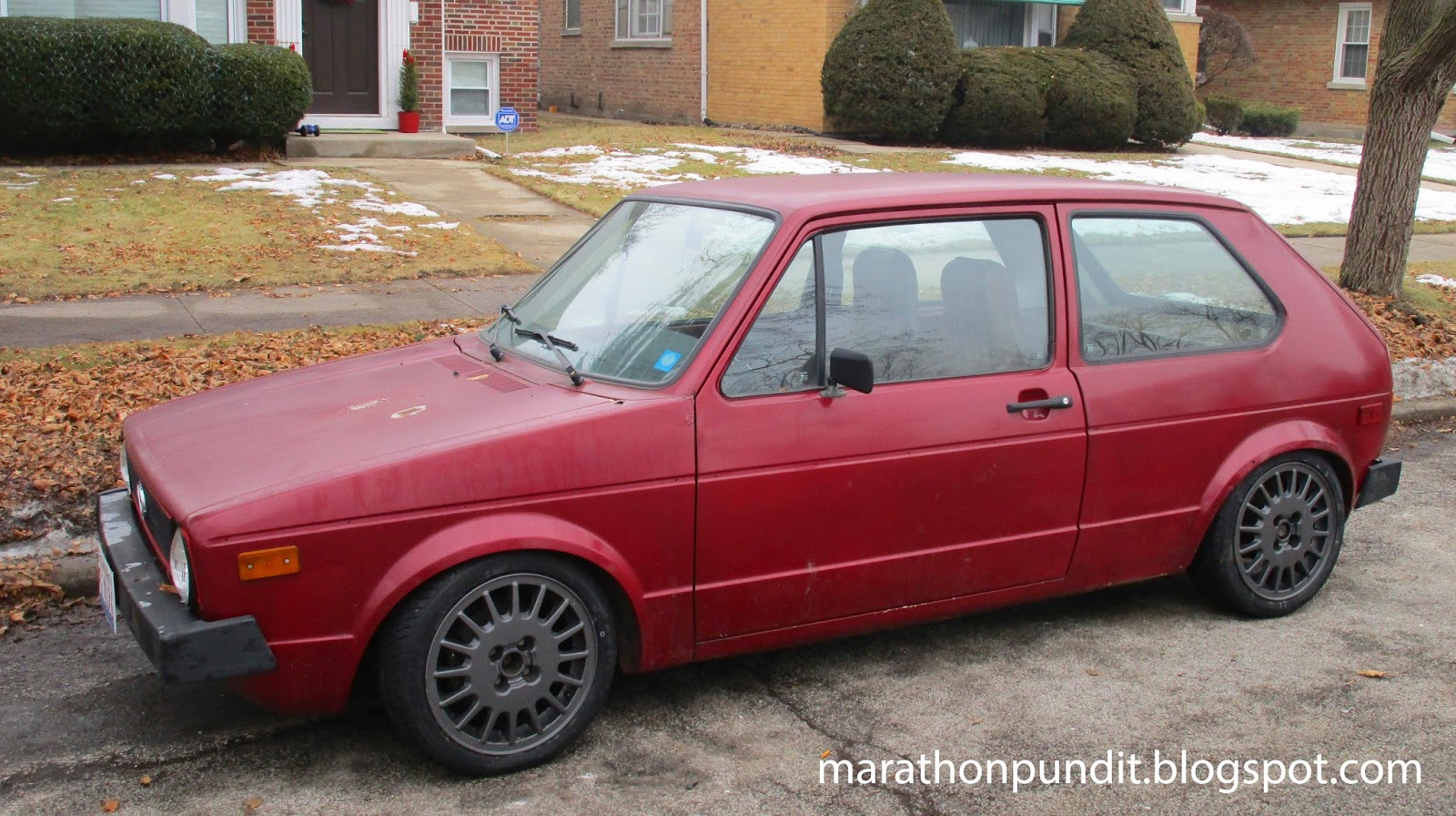 Marathon Pundit: Classic car: 1978 VW Rabbit