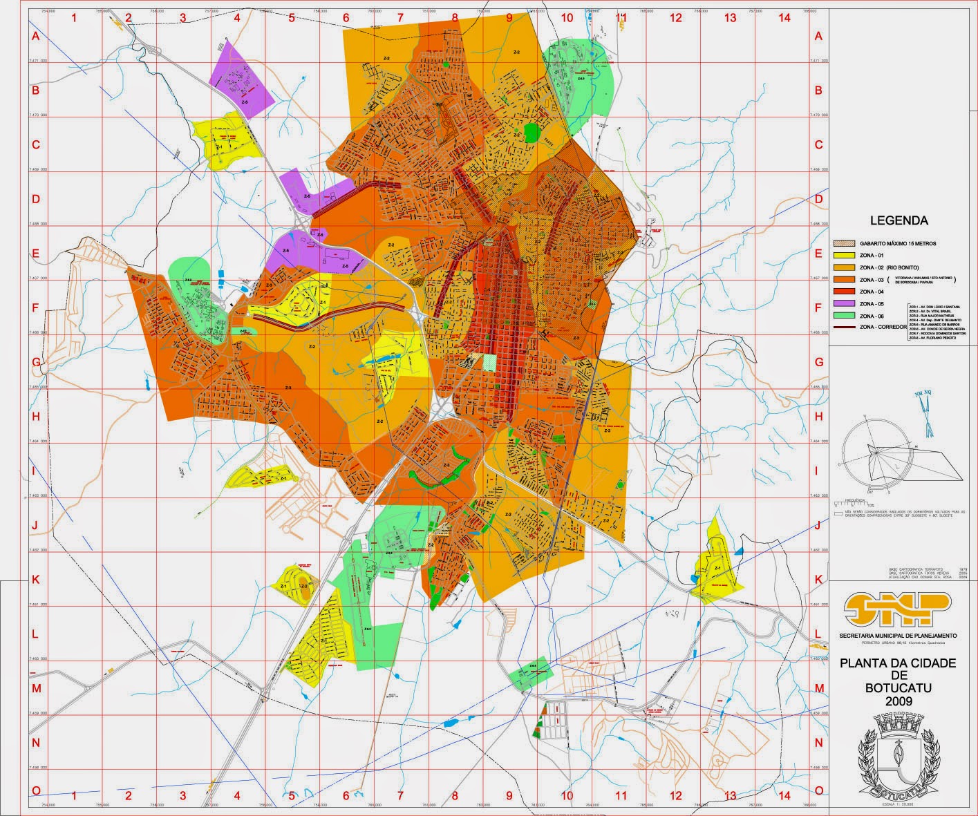 Projetos: Proposta Urbanística para Botucatu