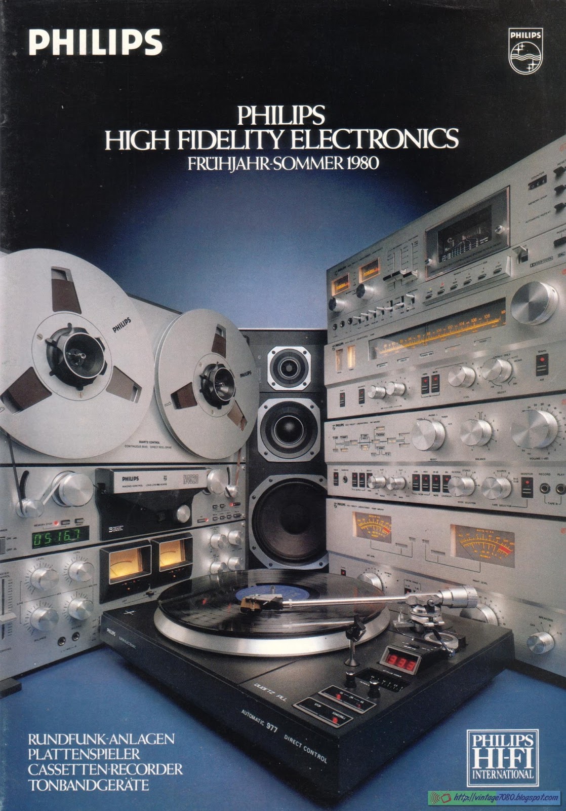 Vintage 70 80: Philips 33 - Catalogo 1980