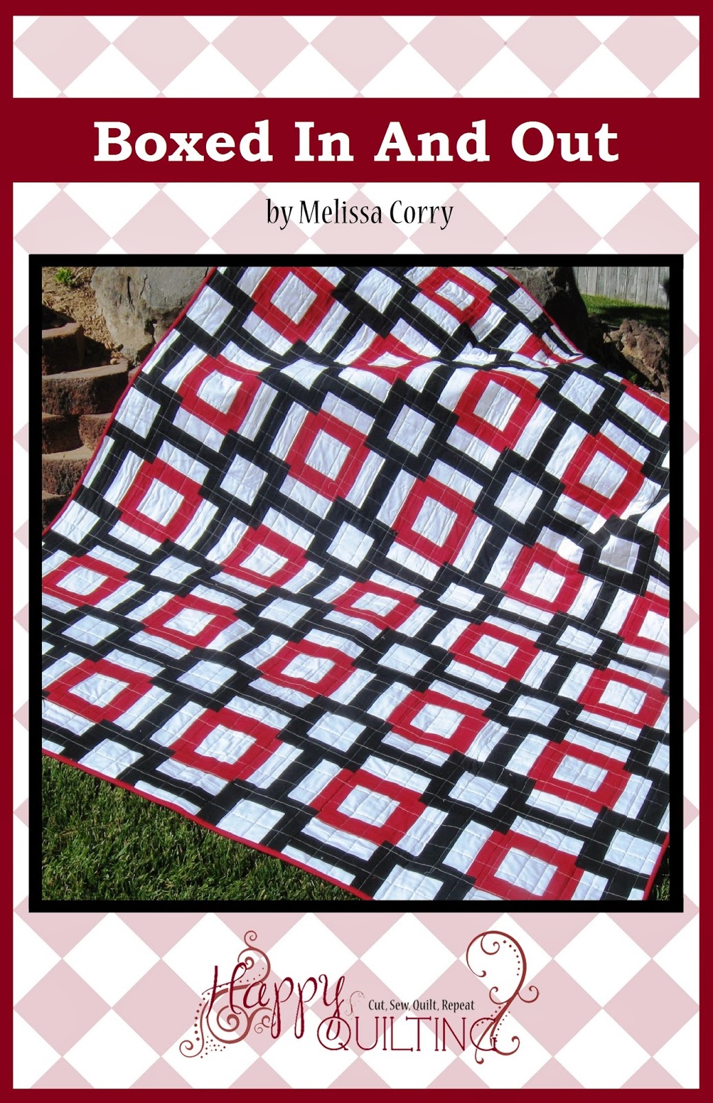 Happy Quilting: Boxed In And Out - A New Quilt