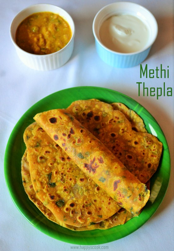 Methi Thepla Recipe | Gujarati Methi Thepla | Fenugreek Paratha ...