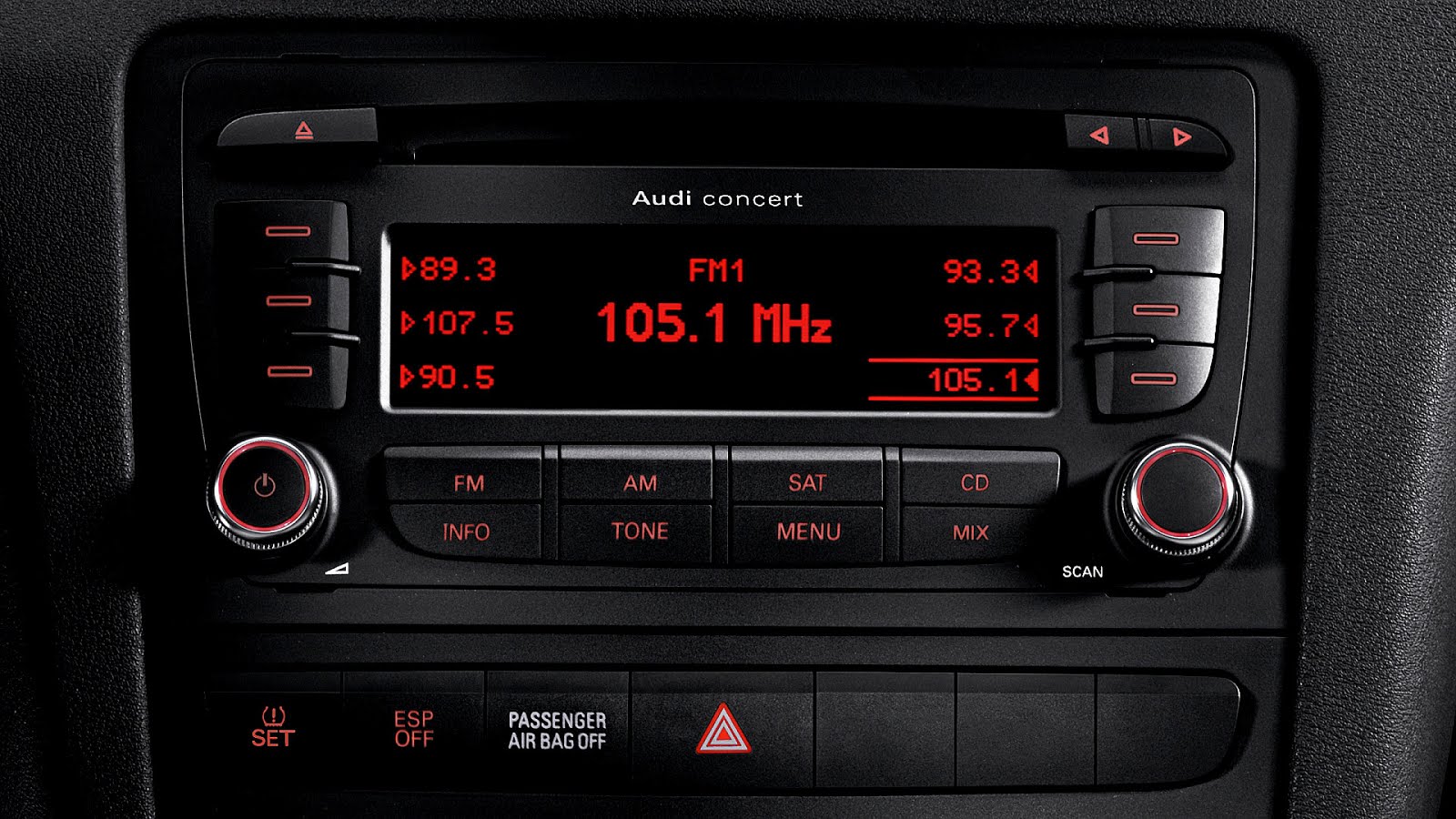Audi - Audi Radio - Radio Choices