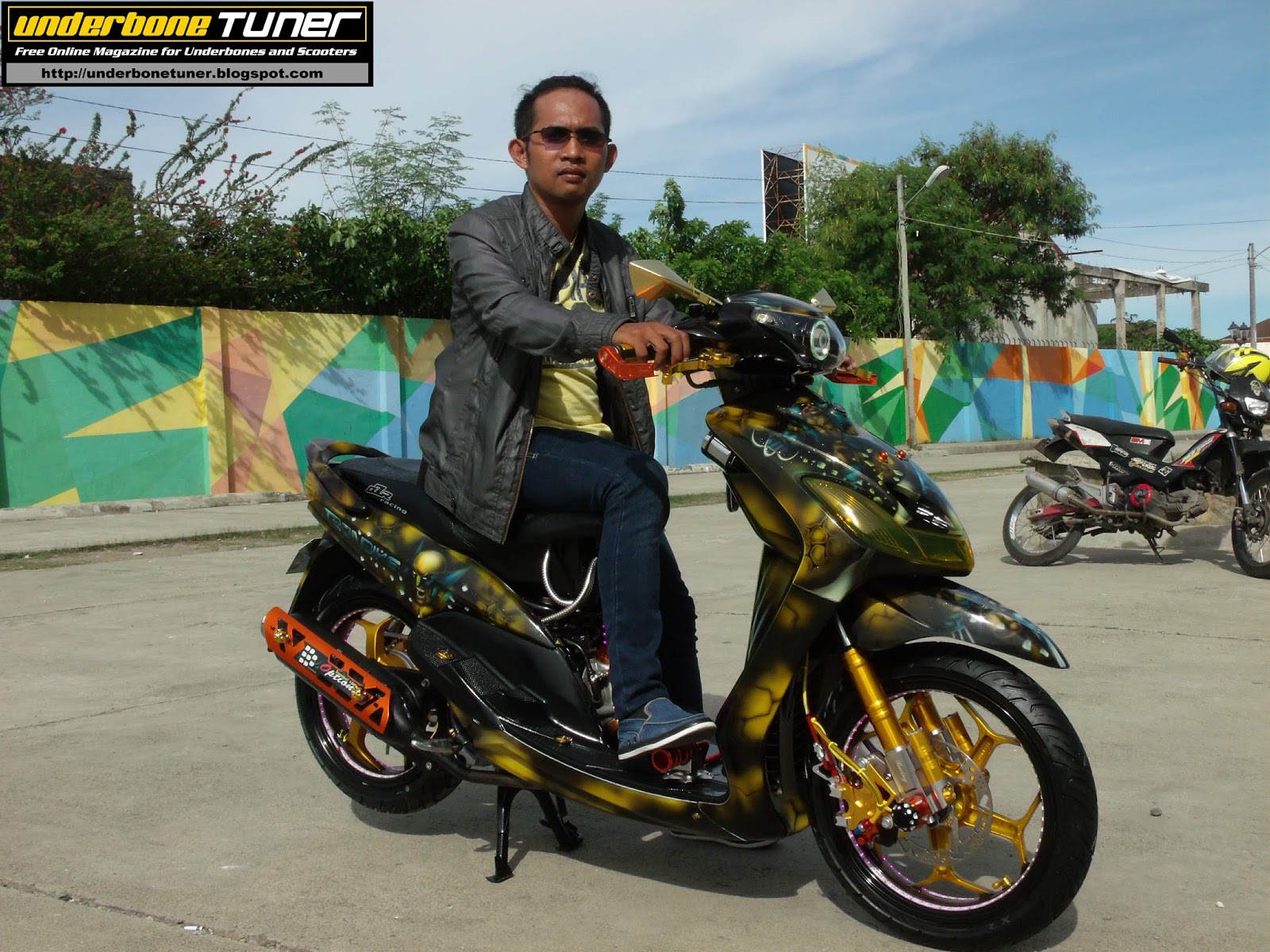 underbone tuner: Weapon-X : Wolverine Yamaha MIO Show Bike by Tron Bike ...