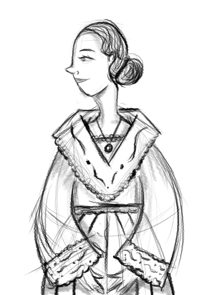 The Chinese Adobo: Baro't Saya (Sketch)