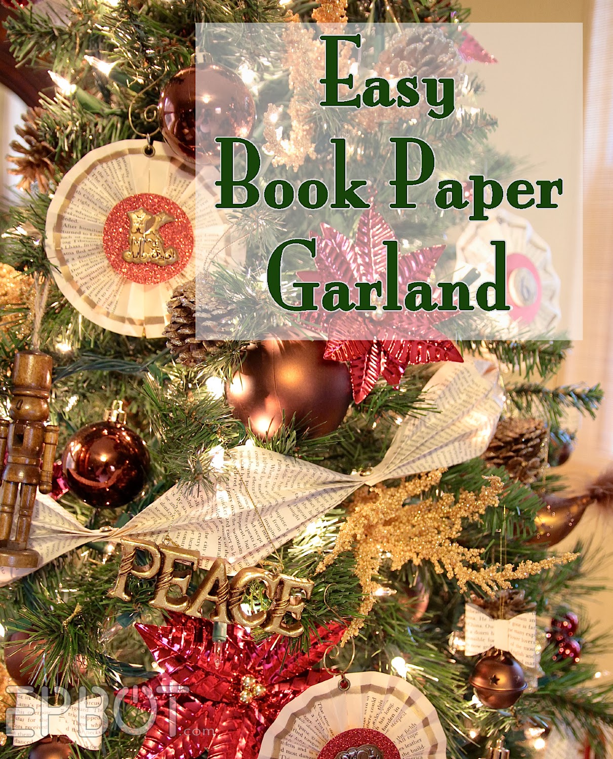 EPBOT: A New Kind Of Book Paper Garland