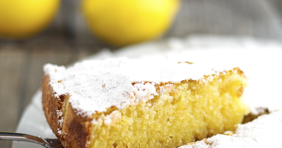 The Iron You: Caprese Lemon Cake (Gluten-Free)