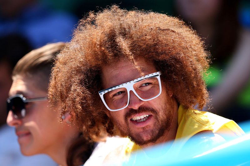Victoria Azarenka and Redfoo - Party animals..