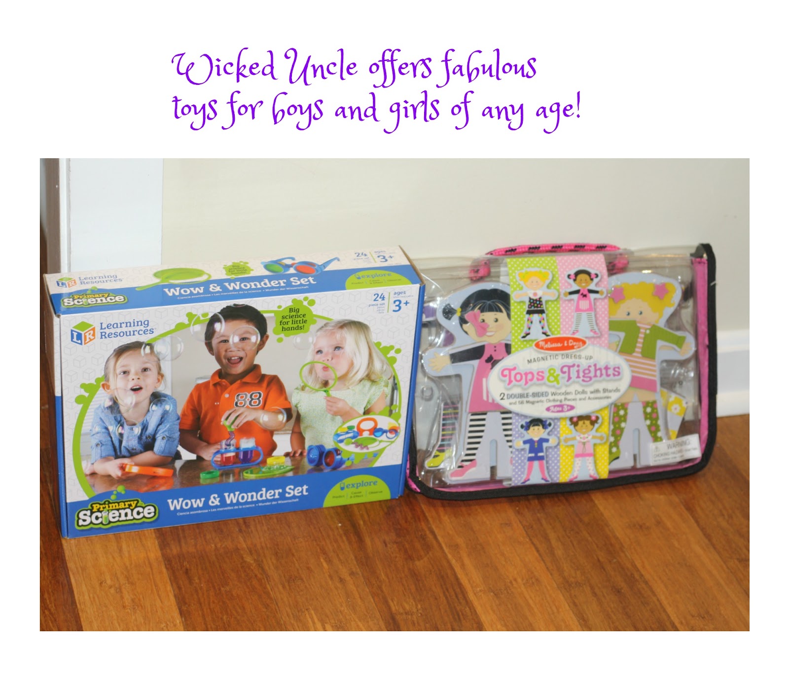 Sammi's Blog of Life: Wicked Uncle Offers Fantastic Toys for Every Age