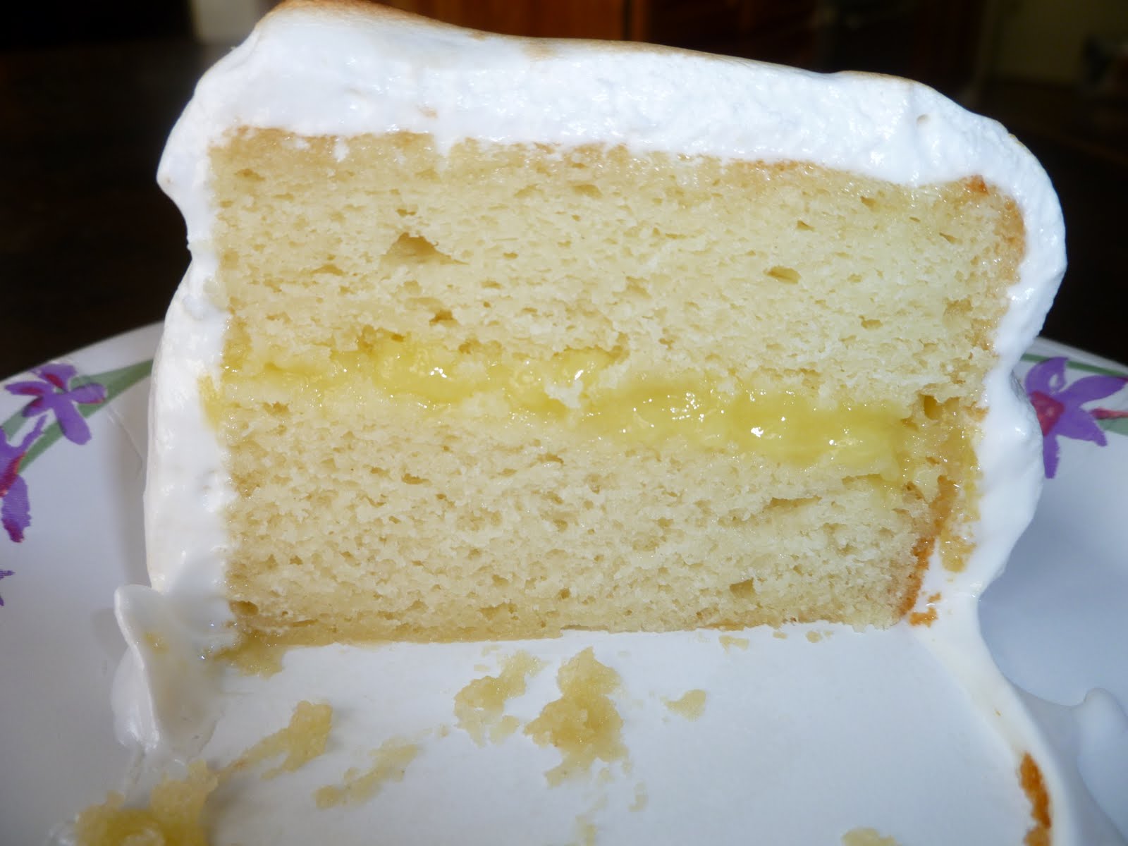 City Home/Country Home: Lemon Meringue Cake