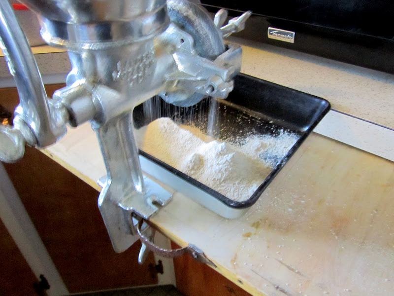 Keeping Focused: Vintage Wheat Grinder/Bread Machine