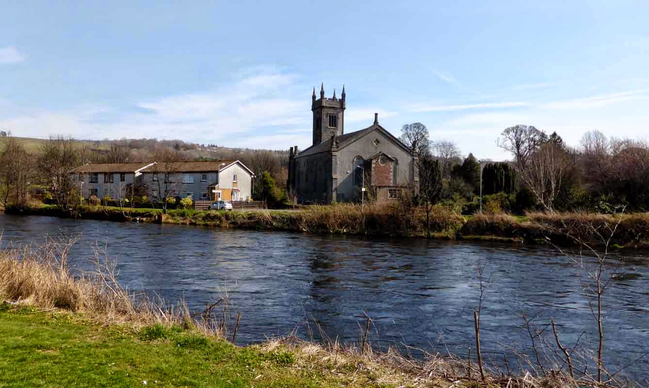 Alex and Bob`s Blue Sky Scotland: Dumbarton to Balloch. The River Leven ...