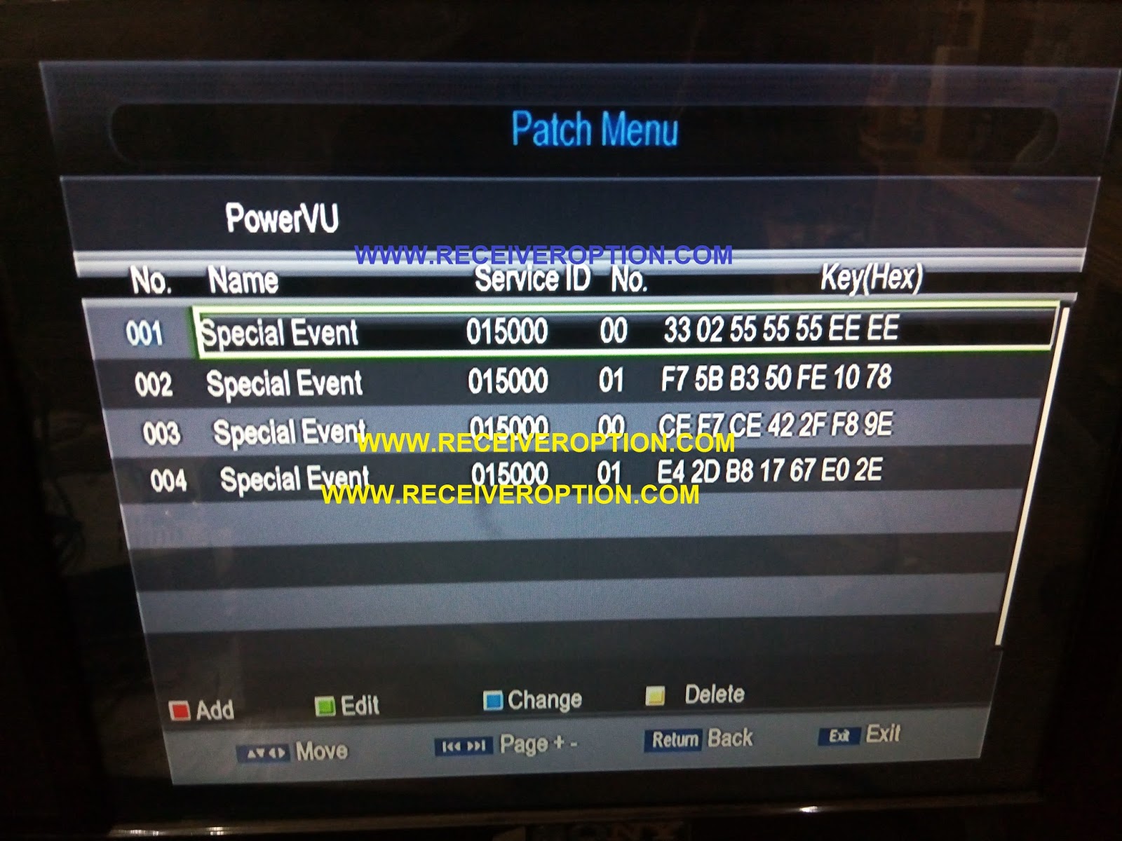 STAR TRACK 888 HD WIFI RECEIVER POWERVU KEY OPTION - How To Enter Biss ...