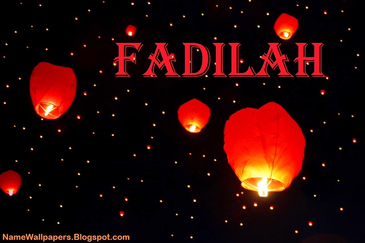 Fadilah Name Wallpapers Fadilah ~ Name Wallpaper Urdu Name Meaning Name ...