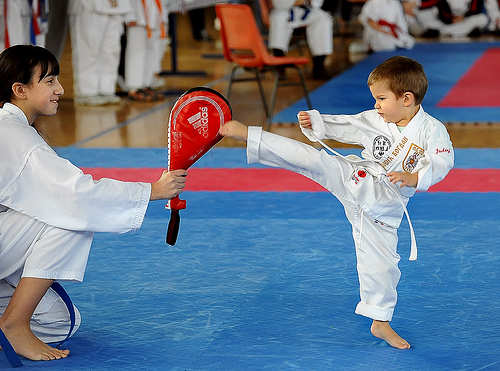 Funny Karate Between Father And His Baby ~ Share Amazing Vidz...