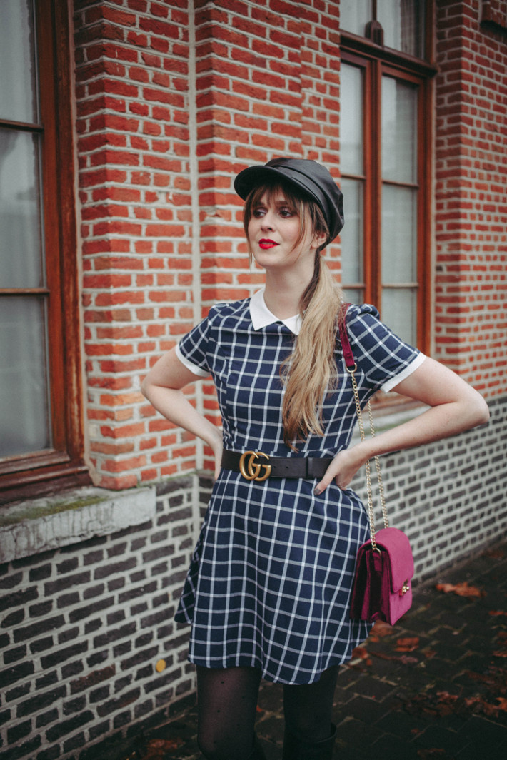 Outfit: printmixing with checks on checks - THE STYLING DUTCHMAN.