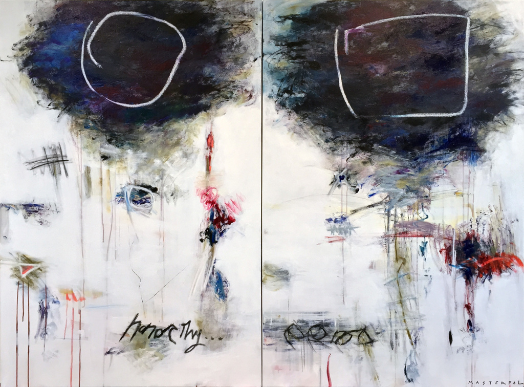 Chasing Santa Fe: A FORCE OF NATURE - ABSTRACT ARTIST ROSE MASTERPOL