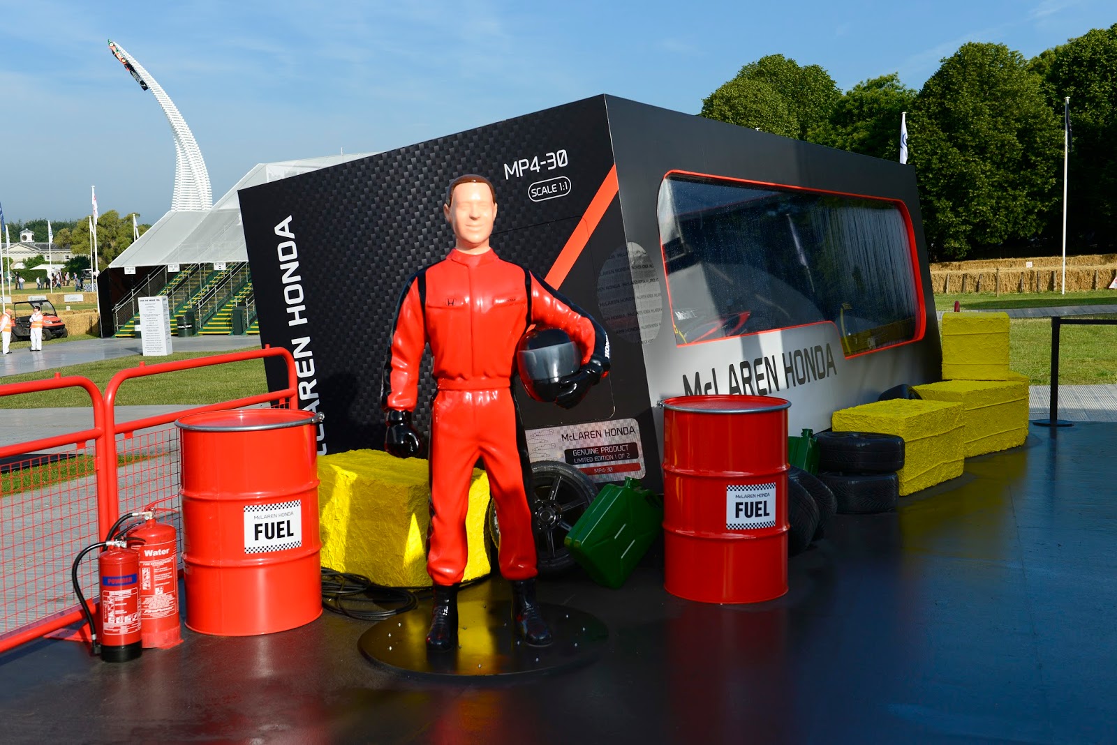 Just A Car Guy: Honda put on a great display at Goodwood, a playset of ...