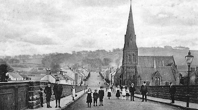 Tour Scotland: Old Photograph Bridge Street Lockerbie Scotland
