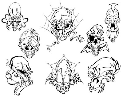 Tattoo Rea Reo: Skull Tattoo Designs