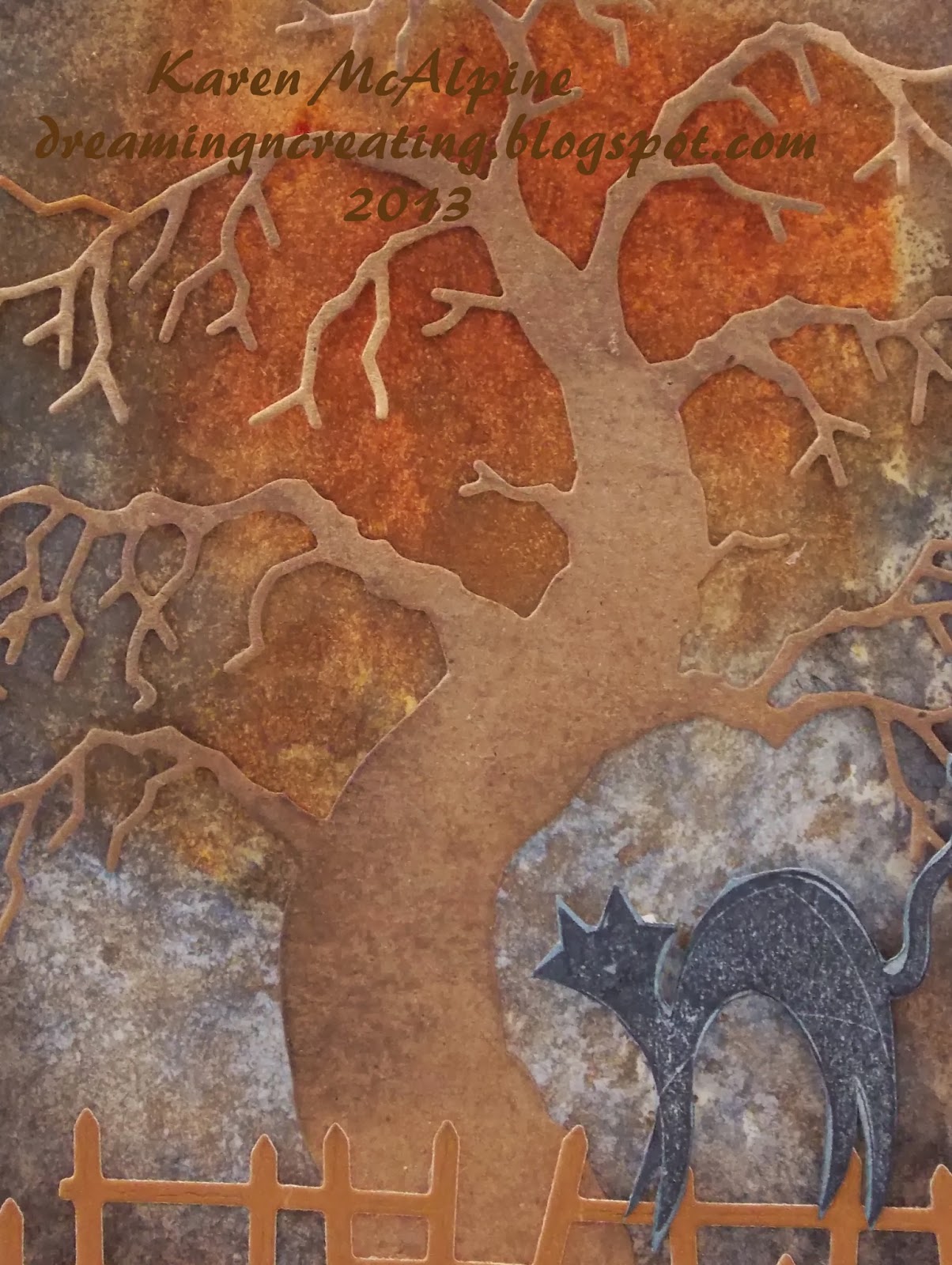 Dreaming and Creating: Scary Halloween Cards