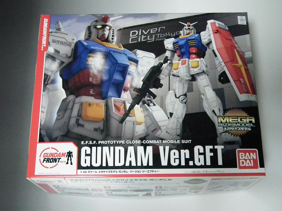 GUNDAM GUY: 1/48 Mega Size RX-78-2 Gundam Ver. GFT - Review