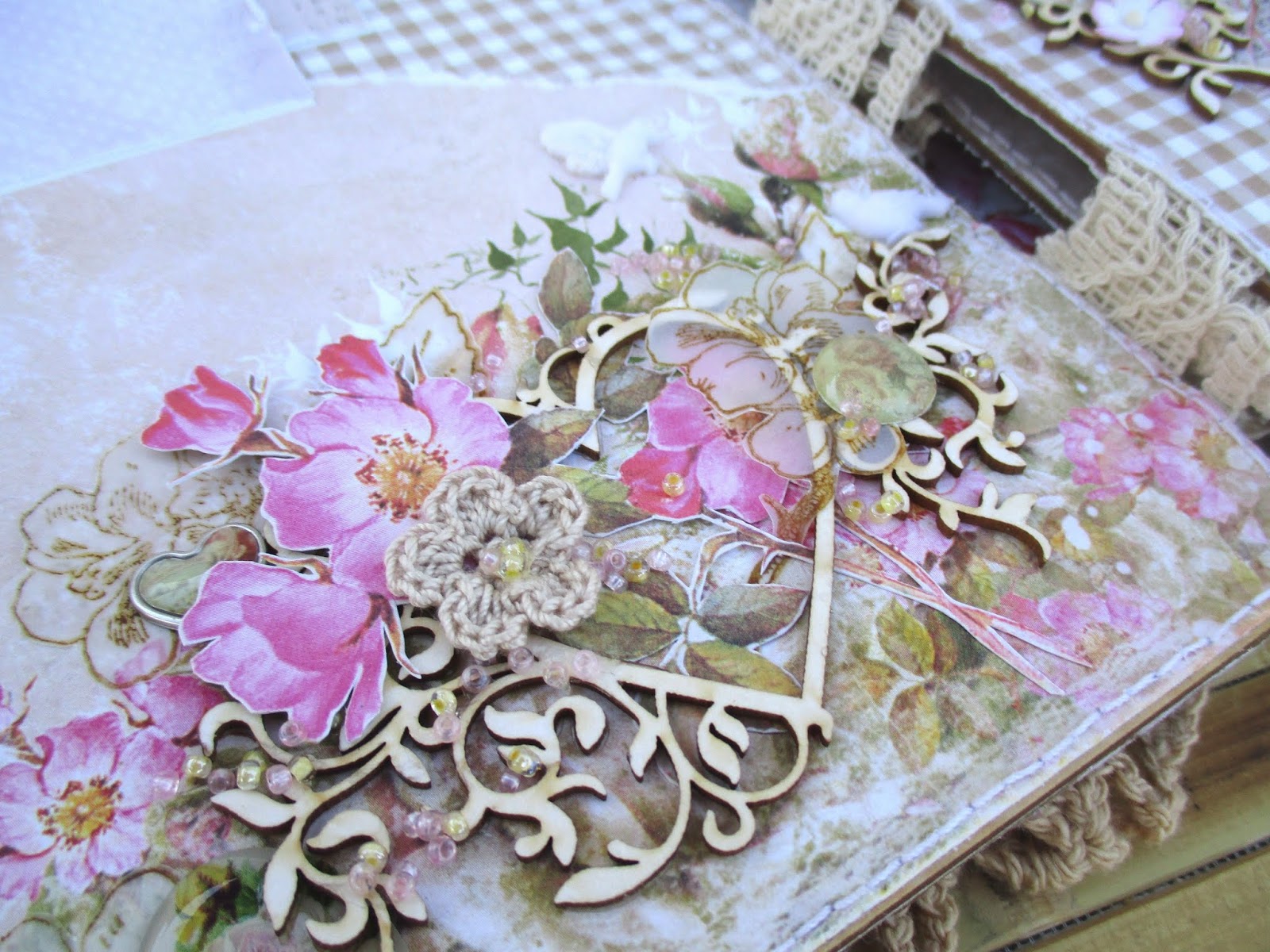 Скрапгнёздышко: Альбом-фотик в рамках СП "Love is..."