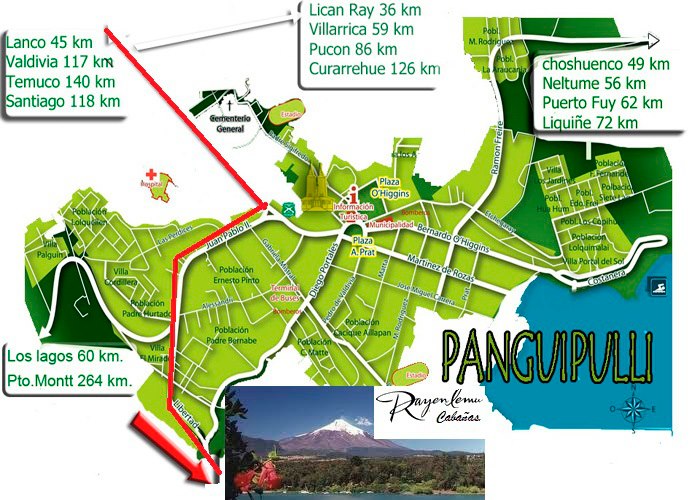 Cabanas Rayen Lemu, Panguipulli: cabañas panguipulli camino a playa ...