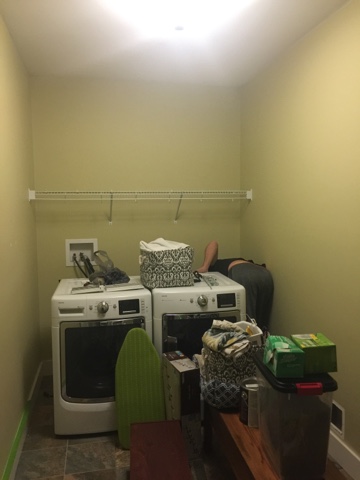 DIY Buffalo Plaid Wallpaper Backsplash - The Unique Nest