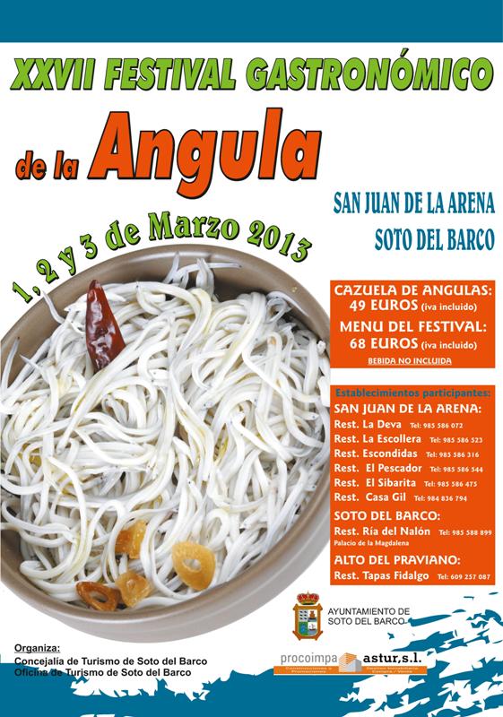 Tony (Vacaciones y Derivados): XXVII Festival Gastronómico De La Angula ...