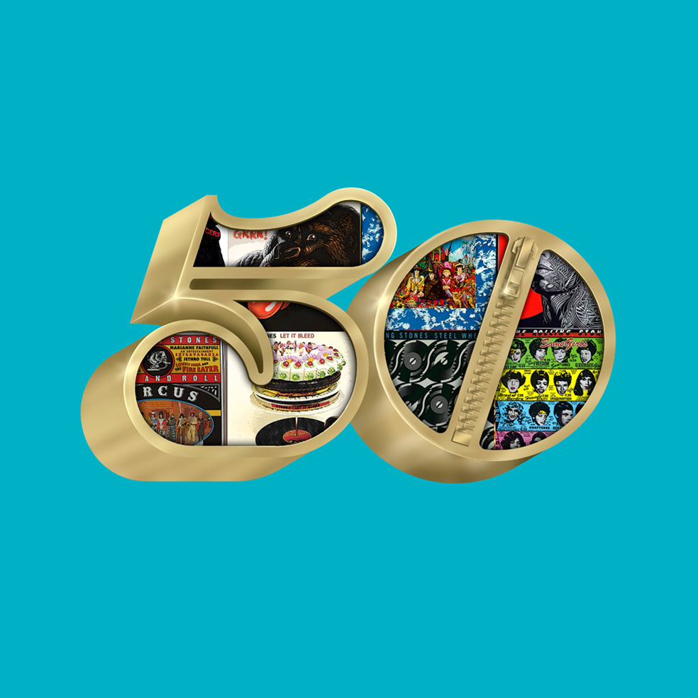 Stones Please Don`t Stop: 50 logos por los 50 años : “The fifty New ...