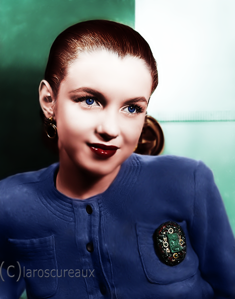 Claroscureaux Deux: Norma Jeane Dougherty, 1944