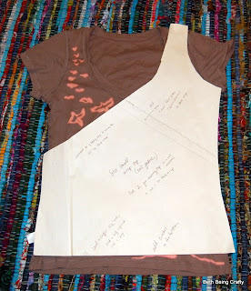 Beth Being Crafty: Crossover Wrap Top Tutorial