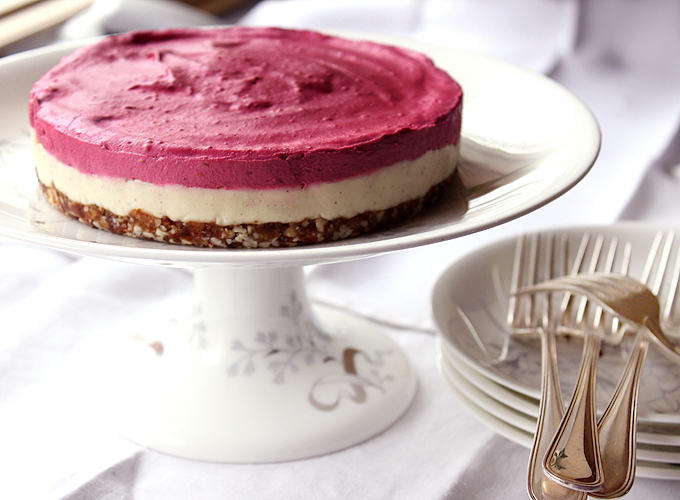 Recept favoriter, Vegetariskt: Raw cheesecake